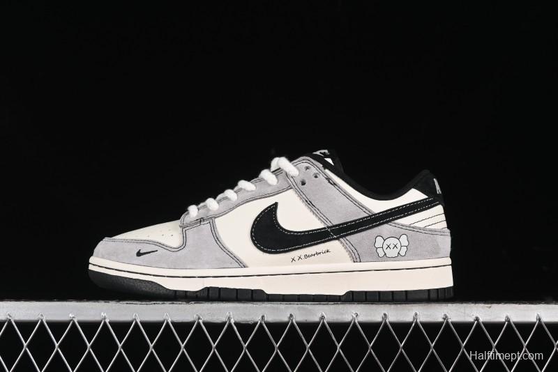 Nike SB Dunk Low KAWS Series - Grey White Black Swoosh Anniversary High ...